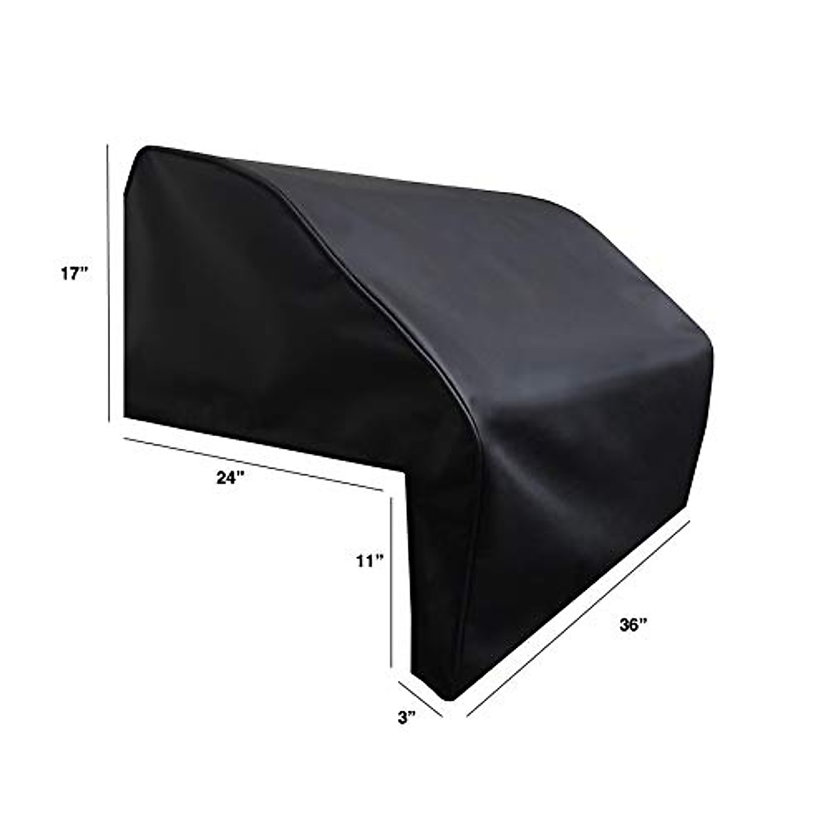 Windproof Covers 36 inch Heavy Duty Premium Vinyl Grill Cover to fit DCS Series 9 Evolution Built-In Grill