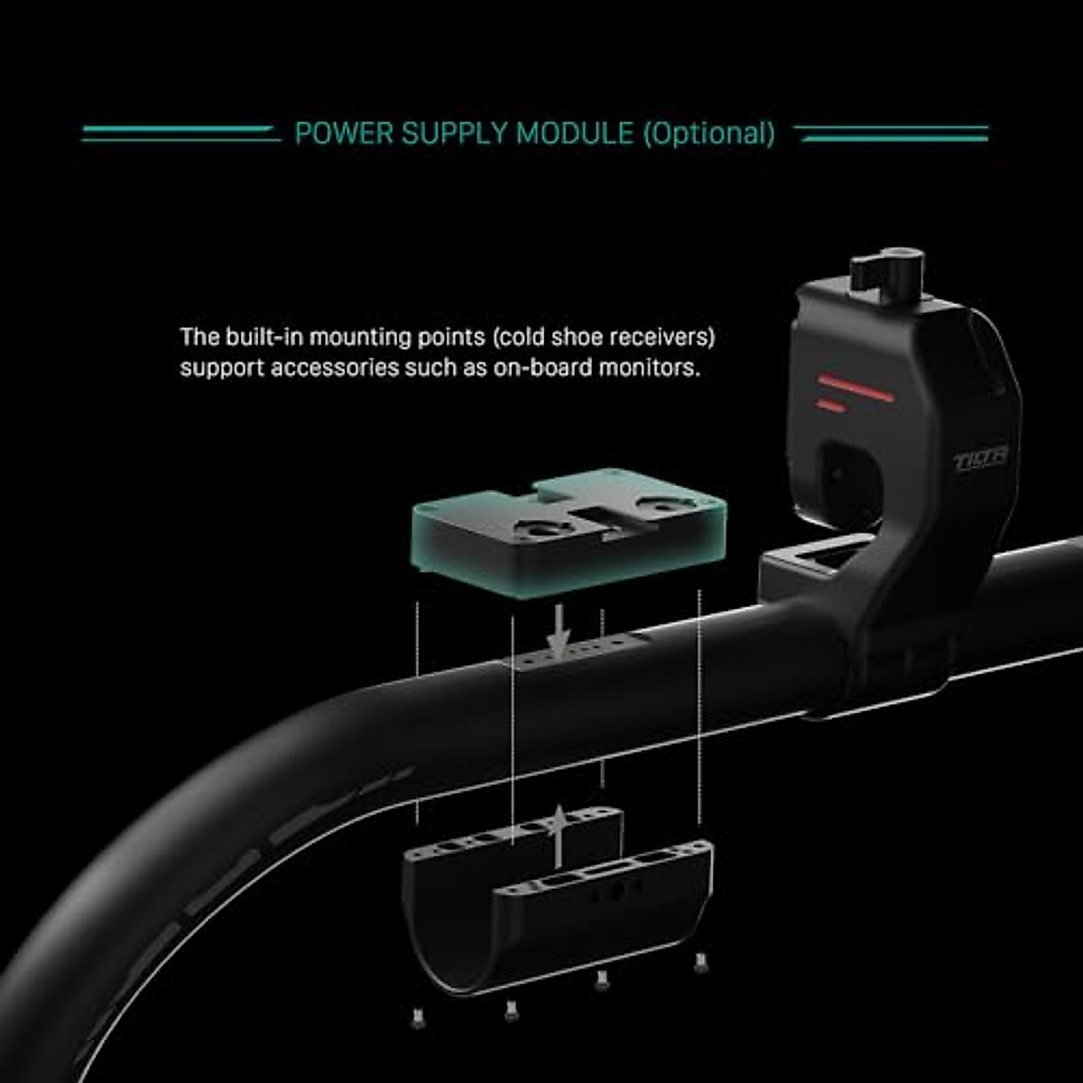 Tilta Basic Ring Grip Plus Compatible with DJI Ronin RS3 Pro/ RS4/ RS4 Pro | Improved Stability | Aluminum Alloy | Wireless Control | Continuous Power | TGA-PRG2 (Basic Ring Grip Plus -Control Kit)