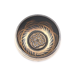 Contineo 3.15 inch Tibetan Singing Bowl with Striker,Meditation Bowl for Healing,Yoga,Relaxation,Mindfulness