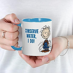 CafePress The Peanuts: Conserve Water Mug Mugs Ceramic Coffee Mug, Tea Cup 11 oz