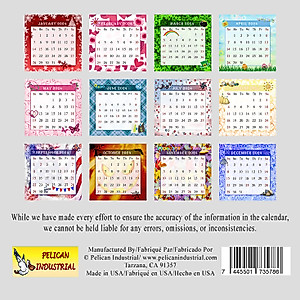 2024 CD-Style Desk Calendar 12 Months Calendar/Planner / (Edition #026)