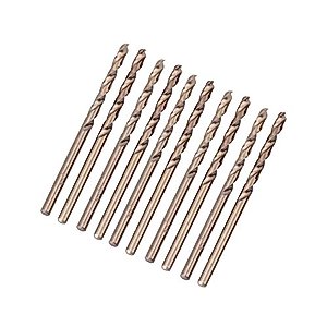5mm Drill bit M35 Specialist Metal Drill Bits, Twist Drill Bit Set, HSS-CO Twist Drill Bit Stainless 1.0-5.0mm for Drilling Stainless Steel Cast Iron Sheet Metal Steel Plate Angle Iron(5mm)