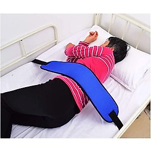 Anti-Fall Bed Restraint Belt, Bed Restraint Auxiliary Device, Anti-Fall Bed Safety Cushion Cushion for Elderly Patients