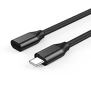 EMATETEK Braided Extender Cable - Audio, Video, Data, Power