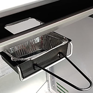 Hisencn Grill Drip Pan for Nexgrill 720-0830H 720-0830D 720-0783EH 720-0882A 720-0888 720-0888N Grease Catcher Cup, Grease Box, Grease Collection Pan Holder Drip Tray with 15 Pack Aluminum Foil Liner