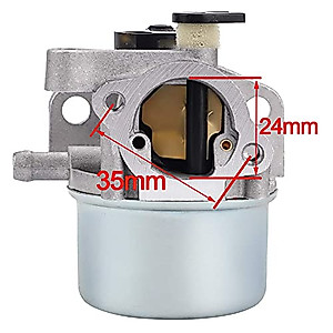 HIPA 799866 Carburetor for Briggs and Stratton 794304 796707 790845 799871 Engine Motor Lawn Mower Toro 190CC Walk Behind Lawn Mower