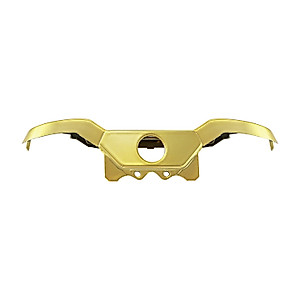2PCS Chrome LB RB Bumper Trigger Buttons with Tools for Xbox One Elite Controller & Xbox One Controller with 3.5mm Jack (Gold)
