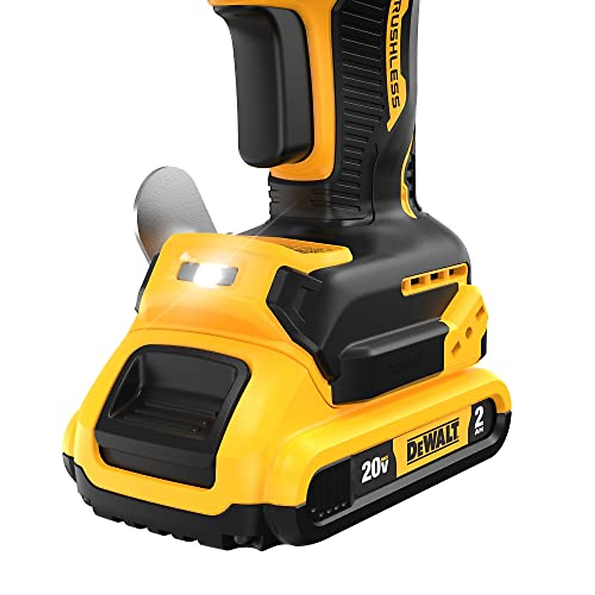 DEWALT 20V Max Drywall Screwgun with (2) 2Ah Batteries and Charger (DCF630D2)