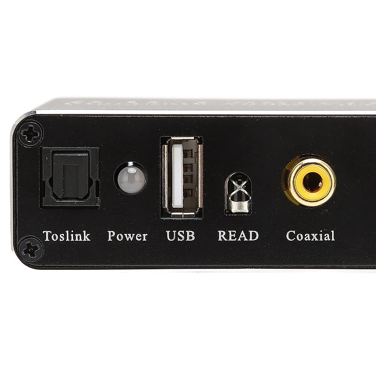 DAC Bluetooth Adapter, Coaxial SPDIF Optical Input Aluminium Alloy DAC Converter Multifunctional with Remote Control for Teaching