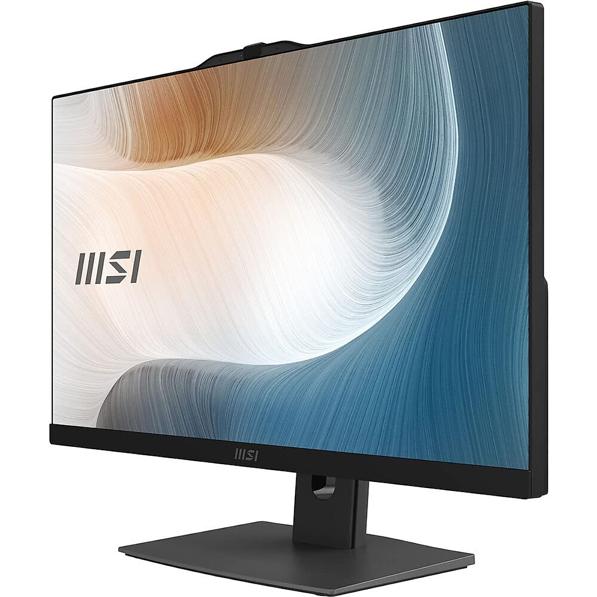 2022 MSI Modern AM242TP 12M-054US (i5-1240P, 16GB RAM, 512GB NVMe SSD, 23.8" FHD Touchscreen, Windows 11) All-in-One Computer Desktop - Black