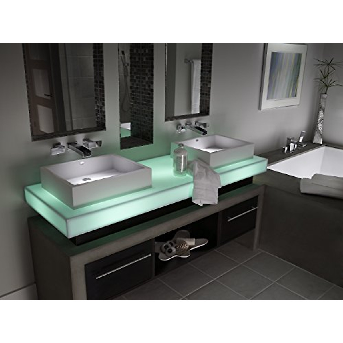 Pfister Bath Accessories LG49DF1C Kenzo 2-Handle Wall Mount Bathroom Faucet in Polished Chrome