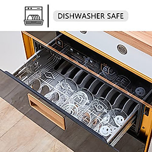 KAUND 4 PCS Ice Coffee Cup with Glass Straw,16oz Sublimation Boho Printed Beer Can Glasses,Ideal for Cocktails,Whiskey,Beer,Soda and Gifts - 2 Cleaning Brushes