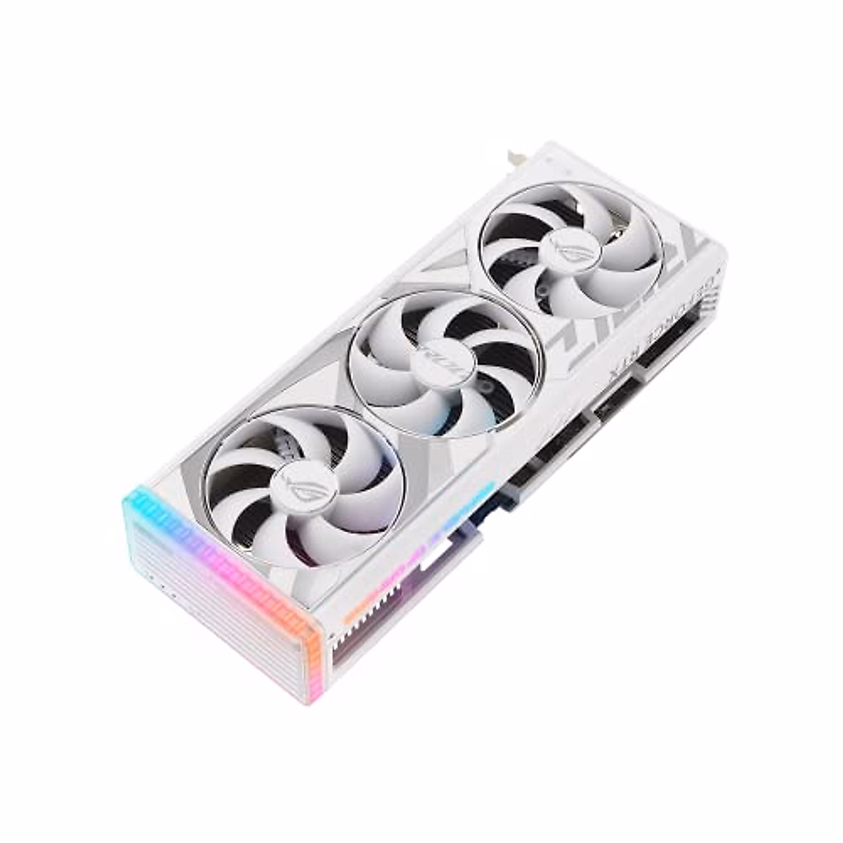 ASUS ROG Strix GeForce RTX™ 4090 White OC Edition Gaming Graphics Card (PCIe 4.0, 24GB GDDR6X, HDMI 2.1a, DisplayPort 1.4a)