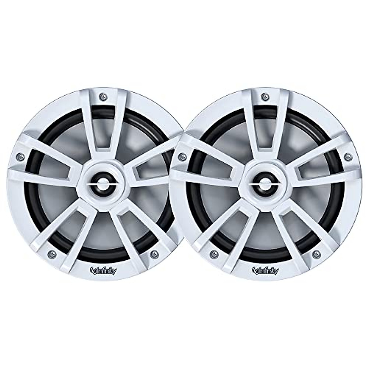 Infinity Mobile Marine Performance Series 8" 2 way speaker with RGB lighting - White