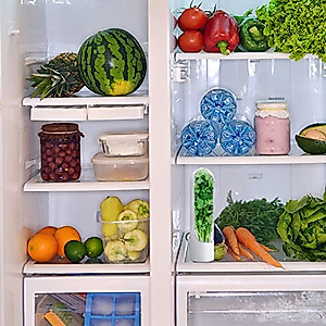 plplaaobo Herb Keeper, Freshest Herb Savor Fridge Organizer, Herb Storage Cilantro Containers for Refrigerator, Savor Keeps Greens Preserver for Cilantro, Parsley, Basil, Chives, Mint for 2-3 Weeks