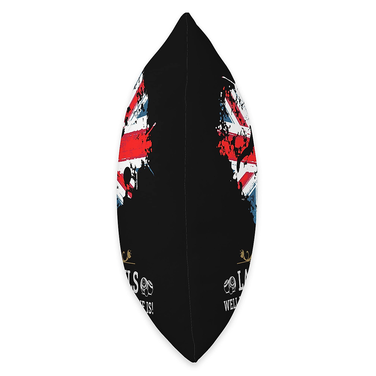 Lawn Green Bowls Ideas & Union Jack Flag For Kids Lawn Bowls Idea for Women & UK Union Jack Flag Throw Pillow, 18x18, Multicolor