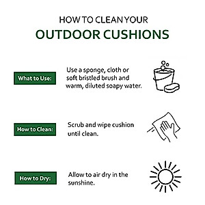 Greendale Home Fashions Outdoor Seat/Back Chair Cushion, 1 Count (Pack of 1), Cement