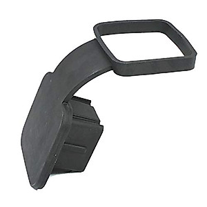 X-Haibei 2 Inch Trailer Hitch Cover Black Tube Plug Cap Fits All 2 Inch Receivers