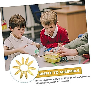 CIYODO 25pcs DIY Fruit Battery Materials Metal Electrode Strips Copper Electrode Strips Golden Fruit Battery Experimental Supplies