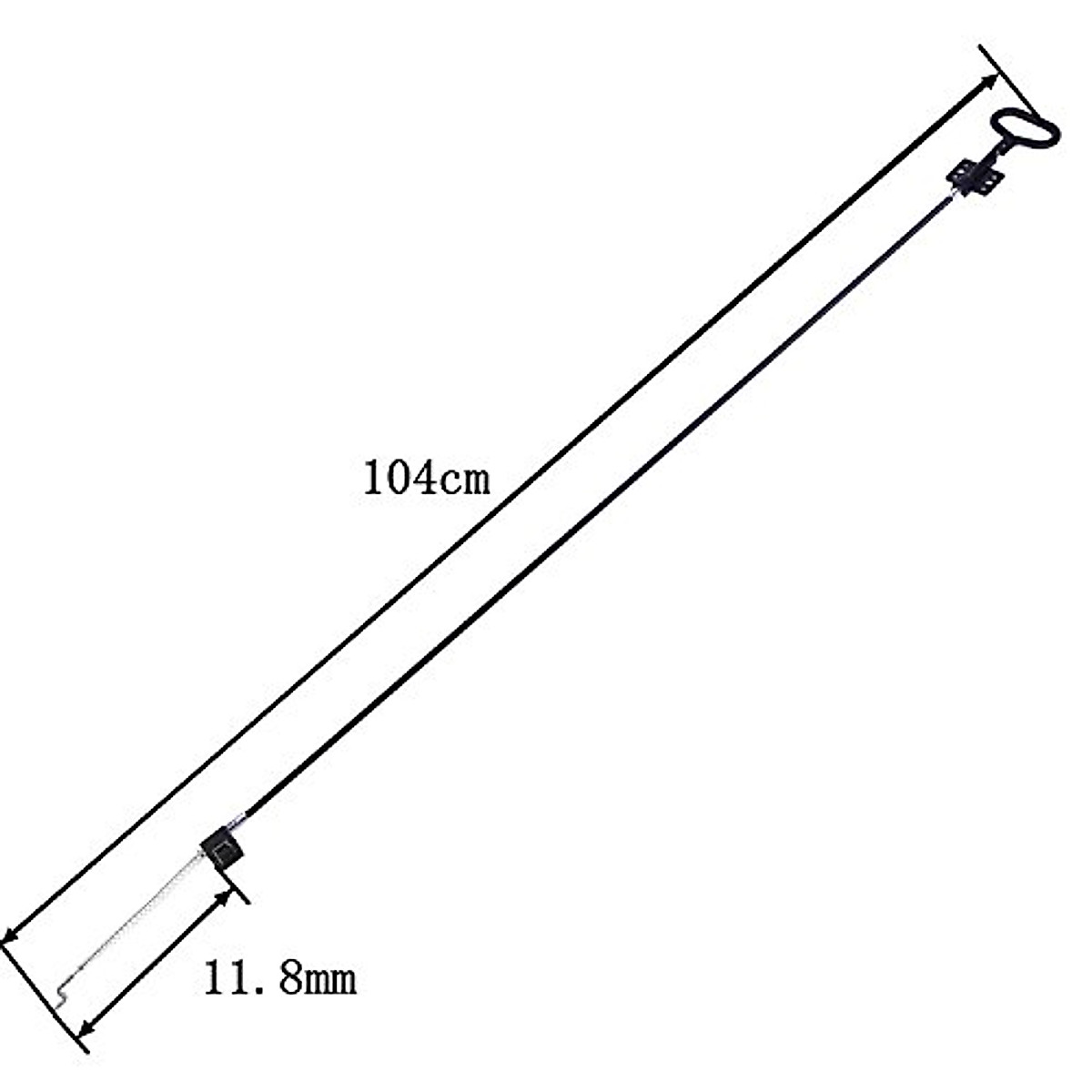 Anndason 4 Pcs Sofa Recliner Replacement Parts Cable with D-Ring Release Pull Handles