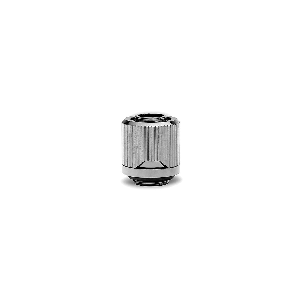 EKWB EK-Quantum Torque STC-10/13 Compression Fitting for Soft Tubing, 10/13mm (3/8" ID, 1/2" OD), Black Nickel, 4-pack