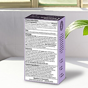 Marie Originals Eczema Face Soap Body Wash Bar – All Natural Psoriasis, Dermatitis Treatment for Dry Itchy Flaky Skin Relief – Gentle Detoxifying, Healing, Anti-Itch, Cleansing Skincare (Pack of 1)