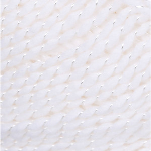 Bernat Big Ball Baby Sparkle Yarn - (3) Light Gauge 100% Acrylic - 10.5oz - White - Machine Wash & Dry