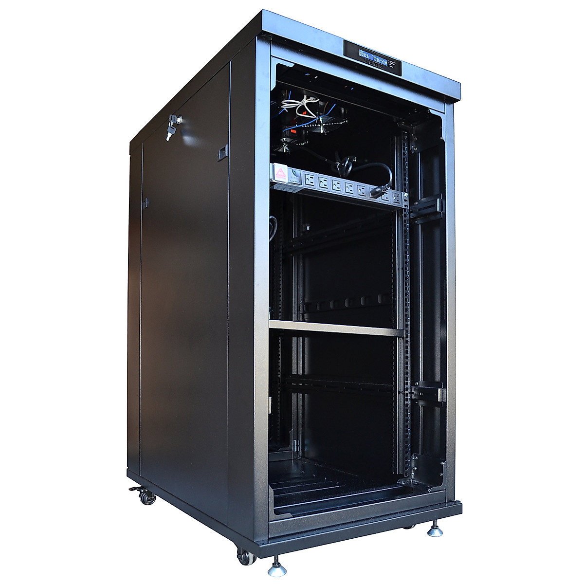 27U 32" Depth Server Rack Enclosure Cabinet Best Floor Standing Network Server Rack Cabinet