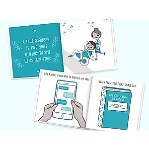 Personalized Book for Boyfriend, Girlfriend, Partner, Anniversary | Book of Us (Hardcover)