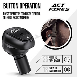 ACT FIRES Shooting Ear Protection Earbuds