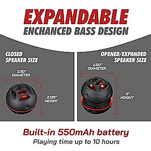 AYL Mini Speaker System, Portable Plug in Speaker with 3.5mm Aux Audio Input, External Speaker for Laptop Computer, MP3 Player, iPhone, iPad, Cell Phone (Black)