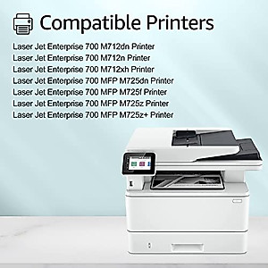 greencycle 14A CF214A Black Toner Cartridge Replacement Compatible for Laserjet Enterprise 700 M712dn 700 M712xh 700 MFP M725f Printer