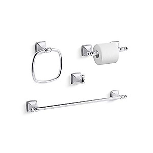 Kohler K-26540-CP Grand Robel Hook, Polished Chrome