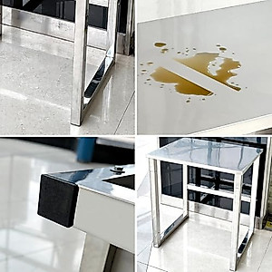 Stainless Steel Workbench Warehouse Packing Table Household Shelving Fish Tank Rack Commercial Kitchen Preparation Table Thickened Stainless Steel Metal Table Sturdy and Stable