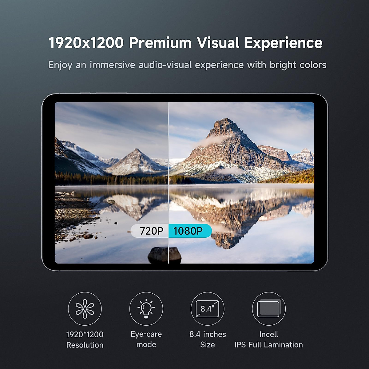 ALLDOCUBE Android 13 Tablet, 16GB (8+8) RAM 256GB ROM 512GB Expandable Android Tablet, Helio G99 8-Core CPU, 1920 * 1200 IPS in-Cell 8.4 inch Tablet iPlay 50 Mini Pro, 5000mAh, 5MP/13MP, 4G LTE