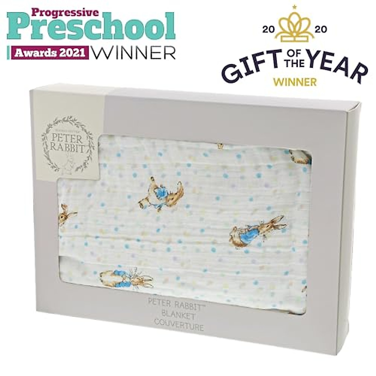 Enesco Beatrix Potter Peter Rabbit Baby Blanket