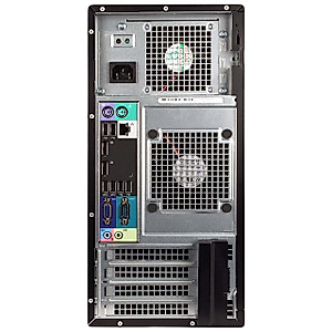 Dell Precision T1700 Tower Desktop PC, Intel Quad Core i7-4770 up to 3.9GHz, 16G DDR3, 512G SSD, DVD, WiFi, BT 4.0, Windows 10 64 Bit-Multi-Language Supports English/Spanish/French(Renewed)