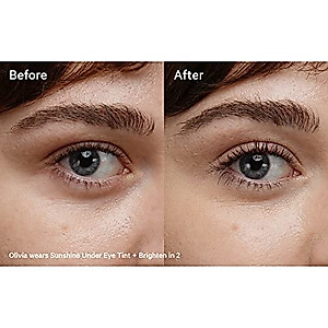 MILK Makeup Sunshine Under Eye Tint and Brighten - Light Coverage Concealer - Vegan - 0.20 Fl Oz (Shade 2 Light Medium)