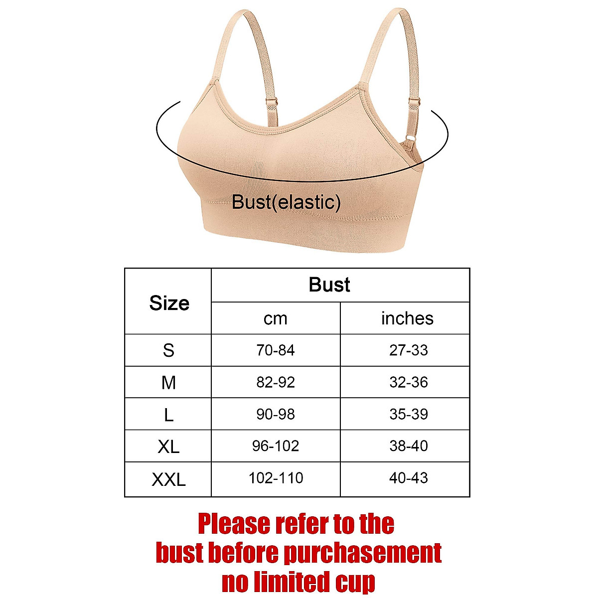 4 Pieces Neck Bralettes Wireless Cami Bra Tank Top Bra Sports Bra for Women Girls (Black, Green, Dark Grey, Pink,Small)
