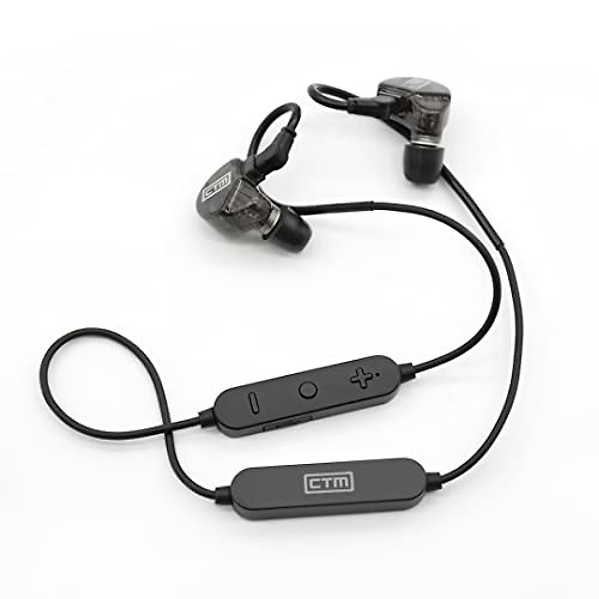 CTM in-Ears Smart Cable | Wireless Cable | 2-Pin 0.78mm | Bluetooth 5.0 | Mic | Inline Controls