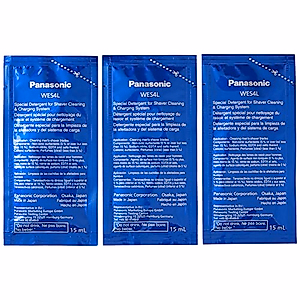 Panasonic Cleaning Solution Refill for Men’s Shaver Automatic Clean and Charge Systems, 3-Pack - WES4L03