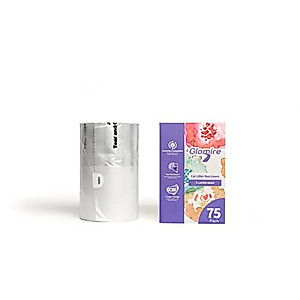 Waste Drawer Liners for Litter Box Robot by Glomire | Jumbo Pack of 75 Pieces Size 23.5" x 29" | Capacity 9-11 Gallons | Easily fits in every Cat litter Automated (75 Pack)