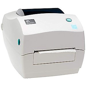 Zebra GC420t Thermal Transfer Desktop Printer Print Width of 4 in USB Serial and Parallel Port Connectivity GC420-100510-000