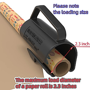 THMORT Clear Cellophane Wrap Roll with a Cutter Dispenser Set for Gift Wrap 16 Inch X 100 Feet Fruit Food Package Thick Cellophane Roll for Basket Gift Arts Craft wrapping Cellophane