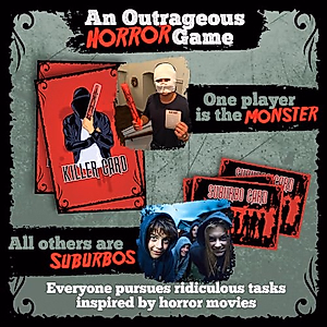 Let's Split Up - an Outrageous Horror Spoof Game | Ages 12+, 4-12 Players | Halloween Games for Teens | Horror Board Games Alternative | Outdoor Games | Teen Boys Gift Ideas | Pulse-Pounding Thrills!