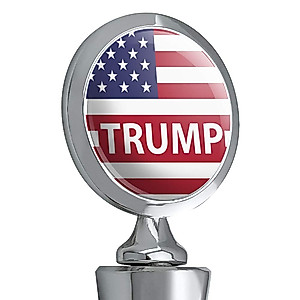 President Trump American Flag Wine Bottle Stopper