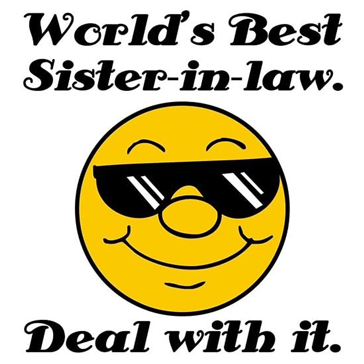 CafePress World's Best Sister In Law Humor Mug Ceramic Coffee Mug, Tea Cup 11 oz