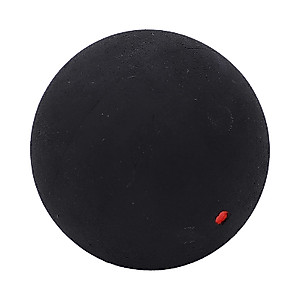 Shanrya Sports Squash Ball, Single Red Dot Trainning Squash Ball Training Practice Squash Balls High Bounce Racquetball Balls for Training, Competition(Single red dot)