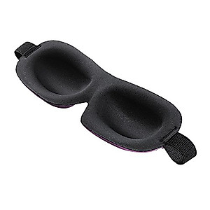 Bucky 40 Blinks No Pressure Printed Eye Mask for Travel & Sleep, Black Dot, One Size