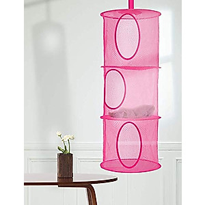 Hanging Closet Organizer - Foldable Closet Hanging, Space Saver - Sweater or Shoe Organizer, Baby Nursery Closet Organization and Storage